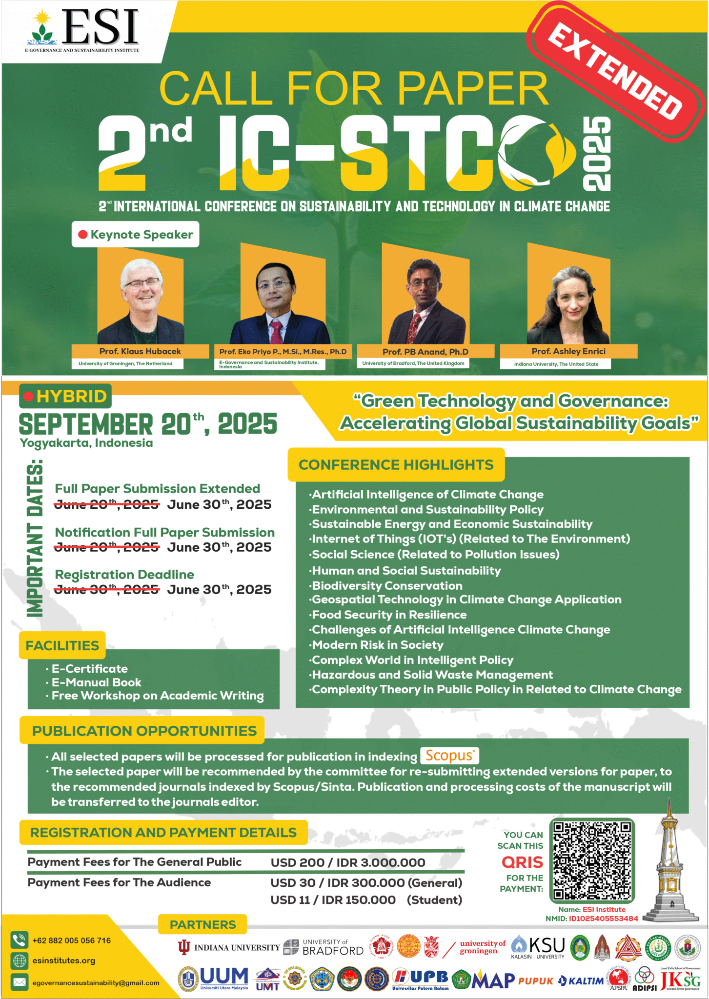 Call For Paper – ESInstitute